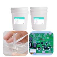 China Ecu Thermal Electronic Silicone Gel Liquid Waterproof Potting For Electronics 1:1 Gel Silicone For Junction Box Laod Cell for sale