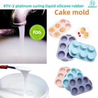 China Platinum Cure Silicone Rubber Hardness 0-50 and Mix Viscosity 800-20000cps for Superior Curing Performance for sale