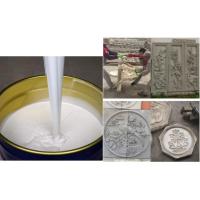 China Translucent Mold RTV2 Silicone Rubber Good Adsorption Silicone Rubber Liquid 100:2  Building Materials Industry Plaster Cement Molds Making for sale
