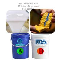 China 1:1 Platinum Cure Silicone Rubber For Mold Making  Odorless Food Grade Liquid Silicone For Candle Coap Cake for sale