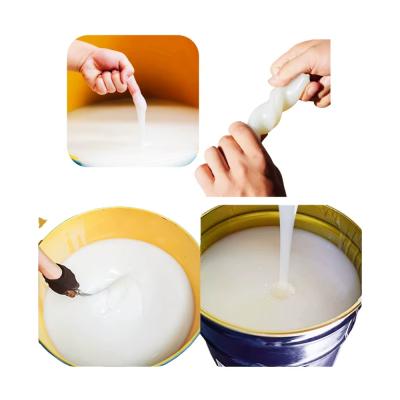 China High Tear Strength Platinum Cure Silicone Rubber 40 Shore A 19 kN/m 1:1 Durable for Pad Printing Pads for sale