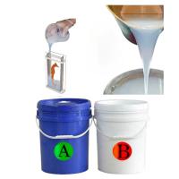 China Hardness 15 Platinum Silicone Rubber For Sculpture And Figurine Molds Making 1:1 Liquid Silicone Easy Demolding Good Durability for sale