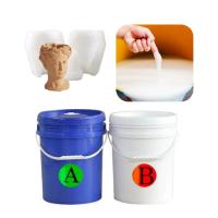 China 40 Shore A Platinum Silicone For Molds For Large-Scale Concrete Components And Artificial Cultural Stone 1:1liquid Silicone Rubber for sale