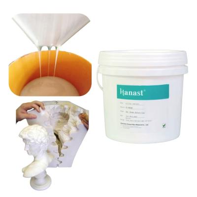 China Rtv Silicone Liquid Silicone Rubber Molding Tin Cured Silicone Two Part For Plaster Mold Gypsum for sale