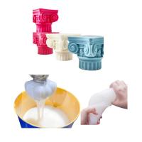 China Condensation Cure Liquid Silicone Rubber For Gypsum And Concrete Mold Making for sale