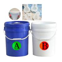China 10 Shore A RTV2 Platinum Silicone Non Toxic Liquid Silicone Rubber For Candle Mold for sale