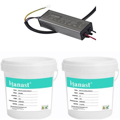 China Room Temperature Cure Repairable Silicone Potting Compound 1:1 RTV Silicone Encapsulant for Transformer Cable Joints for sale