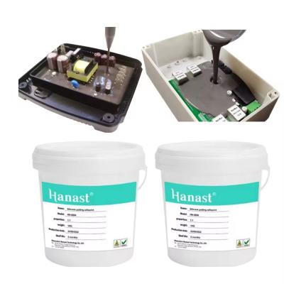 China 5G Communication Equipment Flexible Potting Compound 1.0 Thermal Conductivity Silicone Potting High Tem Resistant for sale
