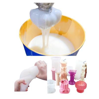 China Condensation Cure Liquid Silicone Rubber Low Shrinkage One To One Ratio For Sculpture Casting Molds for sale