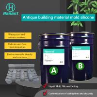 China RTV2 Condensation Cure Liquid Silicone Rubber High Tear Strength Low Shrinkage For Architectural Culture Stone Molds for sale
