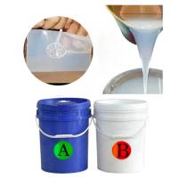 China 10 Shore A Food Grade Platinum Cure Liquid Silicone Rubber 1:1 Mix Ratio Low Shrinkage for Candle Mold Wholesale for sale