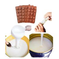 China Food Safe Liquid Silicone Platinum 1:1 LSR Rubber 20 Shore A Raw Material for Chocolate ＆ Candy Molds Making for sale