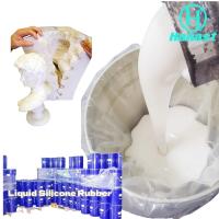 China Low Shrinkage ≤0.2% Tin Cure Silicone Rubber 25 Shore A with High Tear Strength for Sculpture Molds for sale