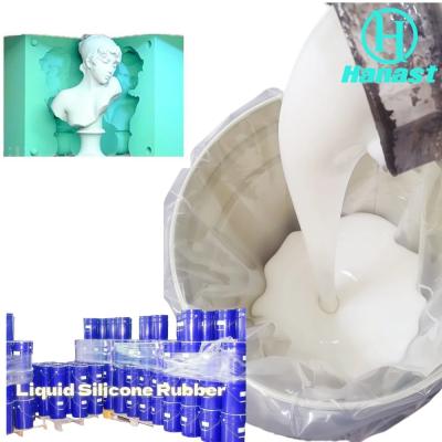 China Tin Cure Silicone Rubber RTV2 20 Shore A Low Shrinkage Liquid for Precast Decorative Concrete Molds for sale