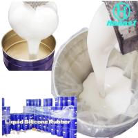 China Tin Cure Silicone Rubber RTV2 30 Shore A Transparent Liquid for Epoxy Polyester Resin Molds for sale