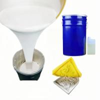 China 20 Shore A Two Parts RTV2 Tin Cure Silicone Rubber Liquid for Resin Mold Crafts High Elongation for sale