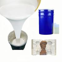 China Transparent HN-625 A/B Tin Cure Silicone Rubber Liquid 30 Shore A for Plaster Molds Making for sale