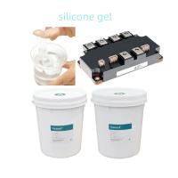 China Food Grade No Oil Squishy Silicone Gel 1:1 AB for Squeezing Toy Making ODM Soft Feel for sale