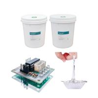 China Non-Hazardous 1:1 Mix Ratio Electronic Silicone Gel with Shore A 0-10 Hardness for Waterproof Potting for sale