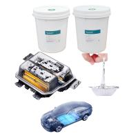 China Ultra Soft Repairable Silicone Gel 1:1 Transparent Sensor Potting for Flow Meter Junction Box Waterproof Encapsulation for sale