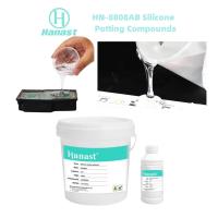China 10:1 Mix Ratio Transparent Waterproof Condensation Cure RTV-2 Silicone Potting Compound for Electronic Protection for sale