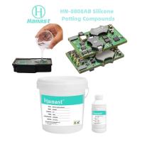 China Soft Shore A 25 Two Part Silicone Potting Gel with 10:1 Mix Ratio for Room Temperature Cure in Solar Inverters for sale