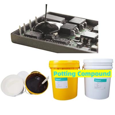 China 1:1 Mix Ratio UL94 V-0 Flame Retardant Thermal Conductivity 0.76 W/m.K Electronic Potting Gel for Solar Inverter and BESS for sale