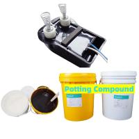 China 1:1 Mix Ratio UL 94 V-0 Flame Retardant 45 Shore A Silicone Potting Compound for Power Module Inverter Encapsulation for sale
