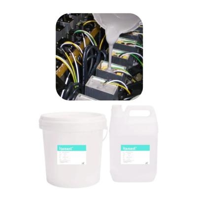 China Transparent Epoxy Potting Compound 5:1 High Hardness Waterproof Insulating Resin for 5G Base Station Power Supply for sale