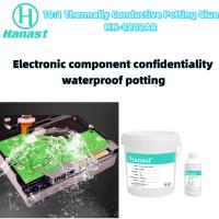 China Reworkable 10:1 Mix Ratio Silicone Potting Compound with 30-40 Shore A for Sensitive PCB Protection for sale