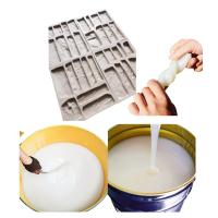 China Hardness 40 Platinum Cure Liquid Silicone Rubber for Artificial Stone Mold Wall Tile for sale