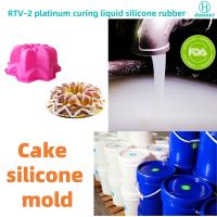 China Food Grade Platinum Cure Liquid Silicone Rubber 20 Shore A 1:1 Mix Ratio FDA & LFGB Certified for Cake Chocolate Candy Molds for sale