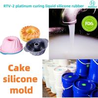 China Food Grade Platinum Cure Liquid Silicone Rubber 20 Shore A 1:1 Mix Ratio FDA & LFGB Certified for Cake Chocolate Candy Molds for sale