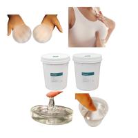 China Platinum Based Squishy Silicone Gel 1:1 Food Grade Aging Resistant for Women Breast Pad for sale
