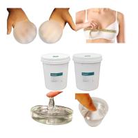 China Platinum Based Squishy Silicone Gel 1:1 Food Grade Aging Resistant for Women Breast Pad for sale