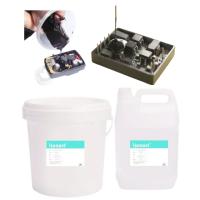 China Thermal Cycling Resistant Black Epoxy Potting Compound with 5:1 Mix Ratio for Smart Meter and Charging Pile Module Encapsulation for sale