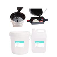 China Thermal Cycling Resistant Black Epoxy Potting Compound with 5:1 Mix Ratio for Smart Meter and Charging Pile Module Encapsulation for sale