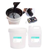 China Thermal Cycling Resistant Black Epoxy Potting Compound with 5:1 Mix Ratio for Smart Meter and Charging Pile Module Encapsulation for sale