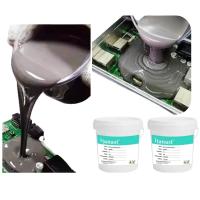 China 1:1 Mix Ratio Flexible Electronic Potting Silicone with Thermal Conductivity ≥ 0.76 W/m.K and UL 94 V-0 Flame Retardant for sale