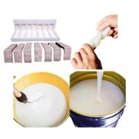 China Food Grade 25 Shore A Platinum Cure Liquid Silicone Rubber with 1:1 Mix Ratio for 3D Wall Panel and Concrete Molds for sale
