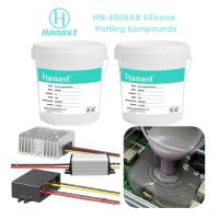 China Two-Component Thermal Conductive Flame Retardant UL 94 V-0 Silicone Potting Compound with 1:1 Mix Ratio for Power LED Modules for sale