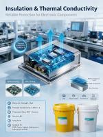 China EV Battery & Automotive Electronics Silicone Potting Compound Manufacturer | 3.0 W/m·K High Thermal Conductivity (HN-8830) for sale