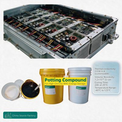 China Solar Inverter & Power Supply Silicone Potting Compound Manufacturer | 3.0 W/m·K Addition-Cure Silicone (HN-8830) for sale