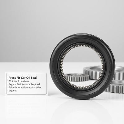 China Press Fit Car Oil Seal Featuring 70 Shore A Hardness Regular Maintenance Required Suitable for Various Automotive Engines for sale