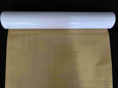 China Yellow Odorless Flexo Cushion Foam Tape 340mm Width with 1.8kg/in Peel Strength for Printing Plate Mounting for sale