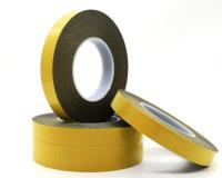 China Black PET Double-Sided Adhesive Tape 50m/100m Length, 3-100mm Width for Digital Products Bonding for sale