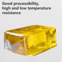 China Translucent Hot Melt Adhesive Blocks 2.5kg-12.5kg for Bubble Bag Sealing and Express Packaging for sale