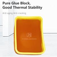 China Mildewproof Hot Melt Adhesive Blocks 0.5-12.5kg HMPSA for Freezer Labels -10℃ to -20℃ Temperature Range for sale