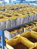 China Nontoxic EVA Hot Melt Adhesive Blocks for Frozen Food Packaging - 0.5kg to 12.5kg Sizes with -15℃ to 20℃ Temperature Range for sale