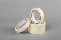China OEM Single Sided Crepe Paper Masking Tape 0.14-0.16mm Thickness with 80-180°C Temperature Resistance for sale